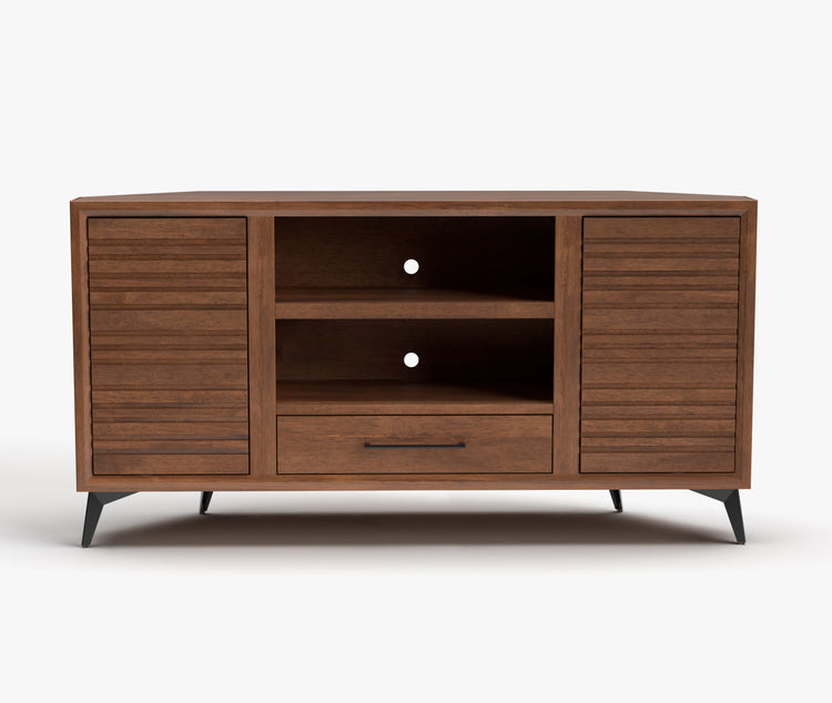 64" Malibu Corner TV Stand for 55", 65", and 70" TVs, Modern – Realcozy
